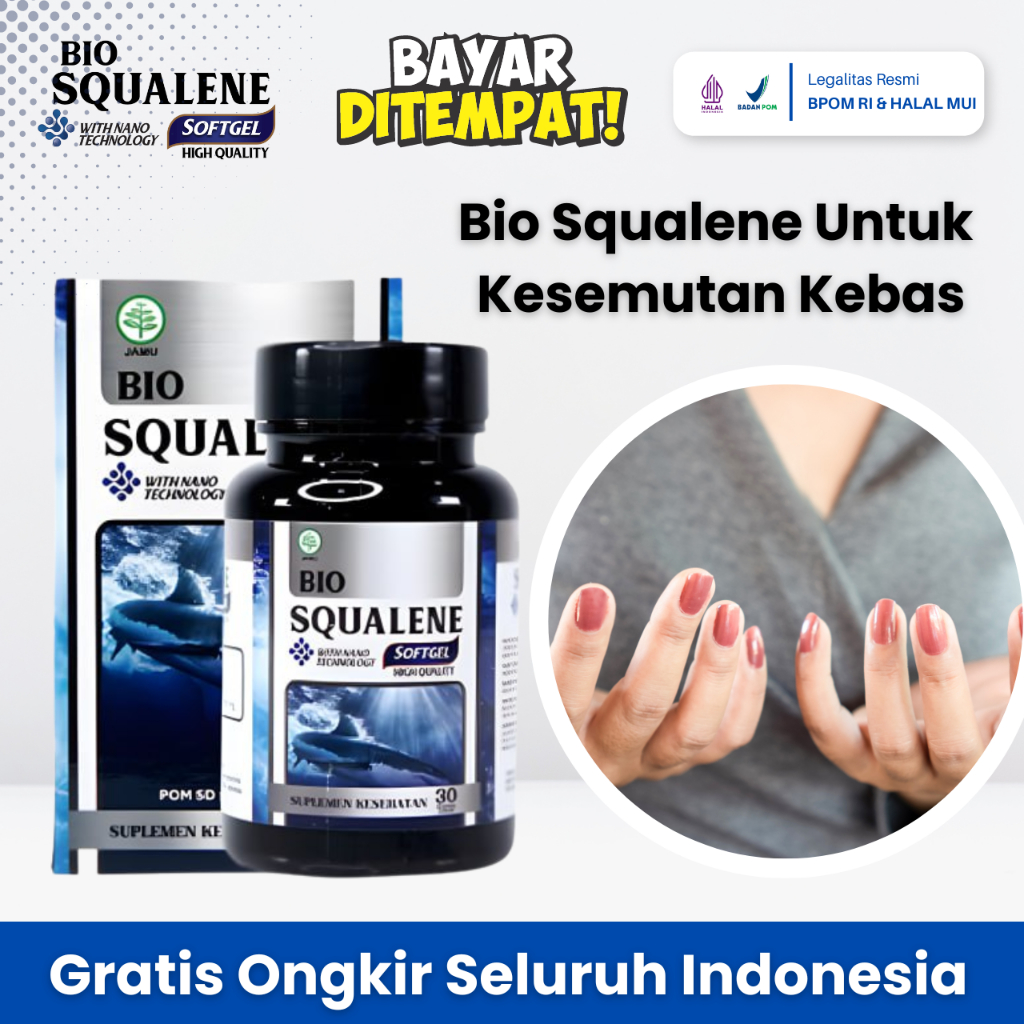 Jual Bio Squalene - Obat Kebas, Kesemutan, Mati Rasa, Kesemutan Di ...