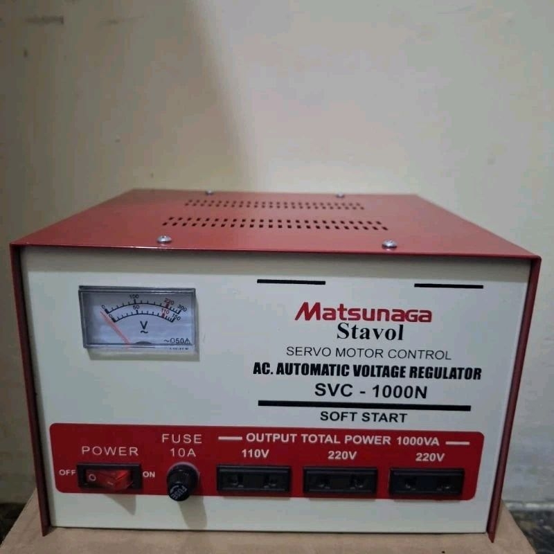 Jual STAVOL STABILIZER MATSUNAGA 500W dan 1000w | Shopee Indonesia