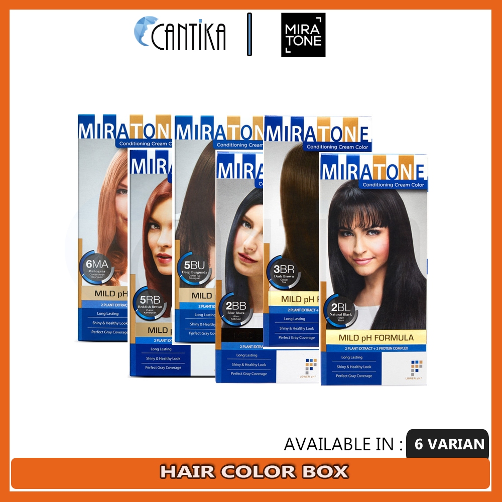 Jual PROMO MIRATONE Conditioning Cream Hair Color 40g | Shopee Indonesia
