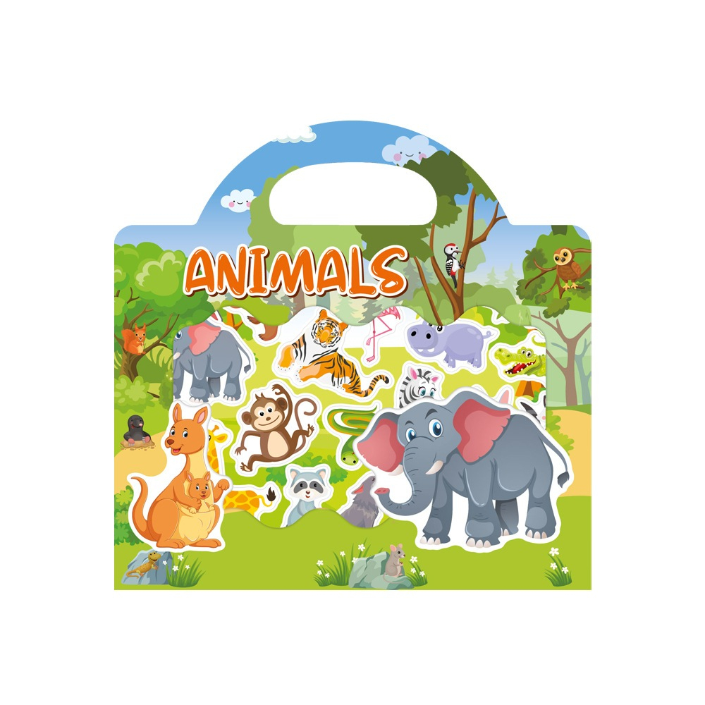 Jual DIY Sticker Bag Besar - ANIMALS | Shopee Indonesia