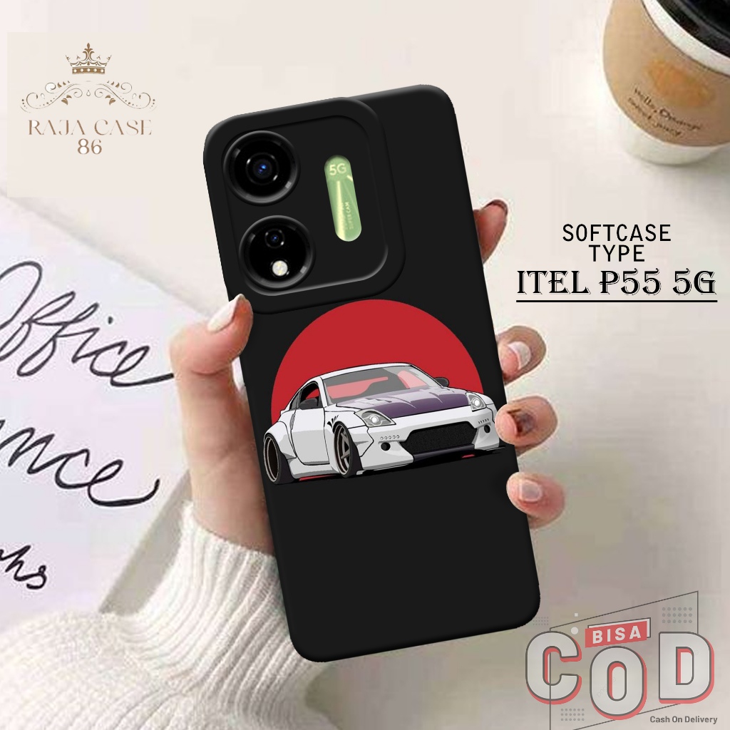 Jual Case ITEL P55 5G Terbaru - Rajacase - casing ITEL P55 5G - Motif case Branded - Pelindung ...