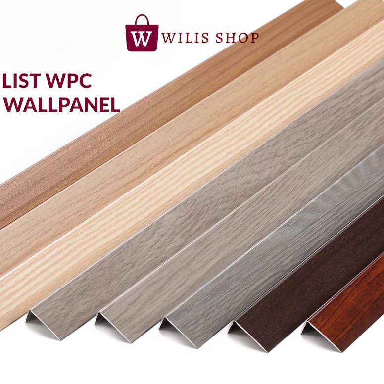 Jual Super Laris 29 METER LIST SUDUT SIKU L WPC WALLPANEL LIST PENUTUP ...