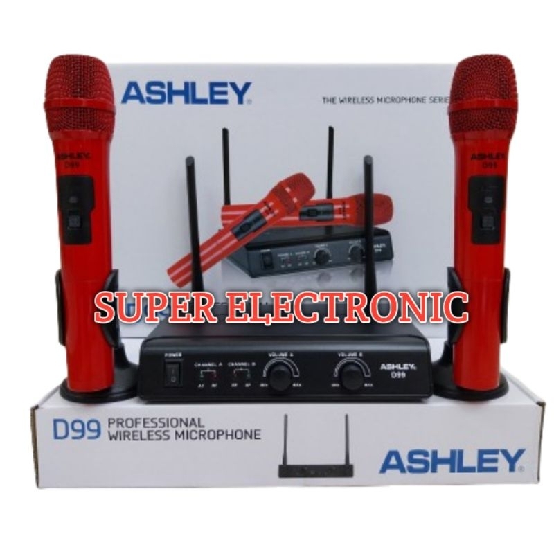 Jual MIC WIRELES ASHLEY D99 ORIGINAL | Shopee Indonesia