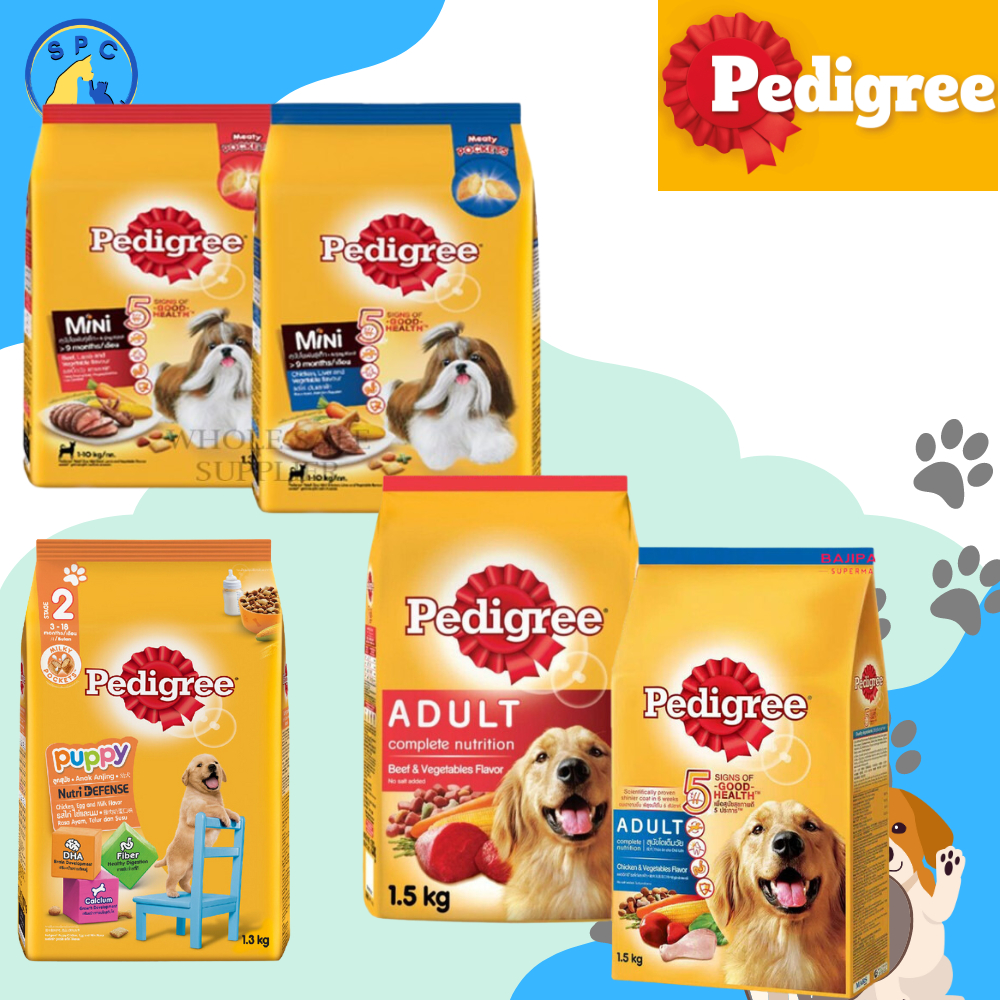 Jual PEDIGREE Freshpack 1,3 kg PEDIGREE Mini Adult Puppy Makanan Anjing ...