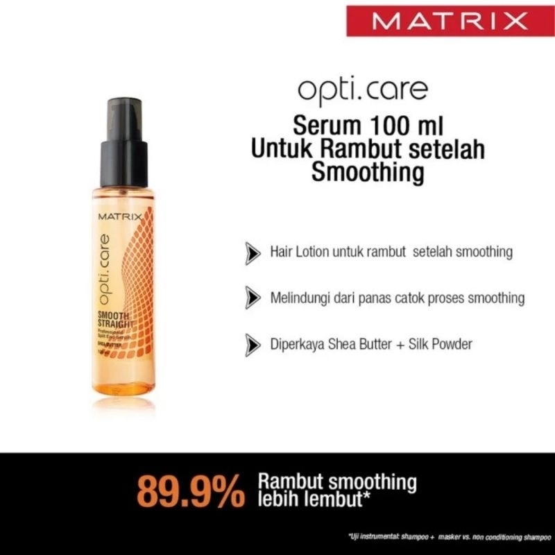 Jual Matrix Opti Care Serum Shea Butter 100ml Hair Oil Vitamin Rambut ...