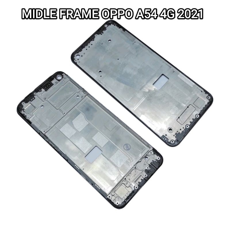 Jual FRAME OPPO A54 4G 2021 BLACK MIDDLE CASE TULANG TENGAH | Shopee ...