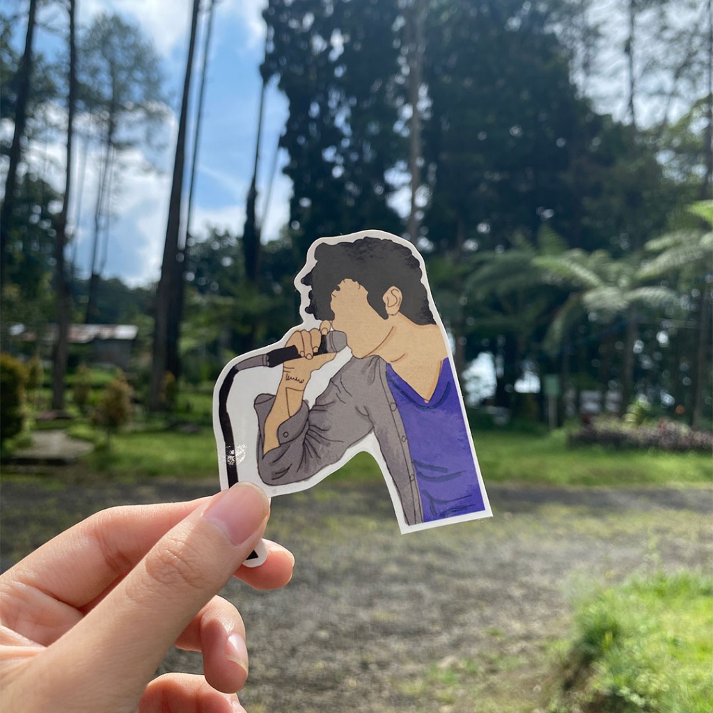 Jual Sticker Matty Healy THE 1975 (Big Size) sticker aesthetic/stiker ...