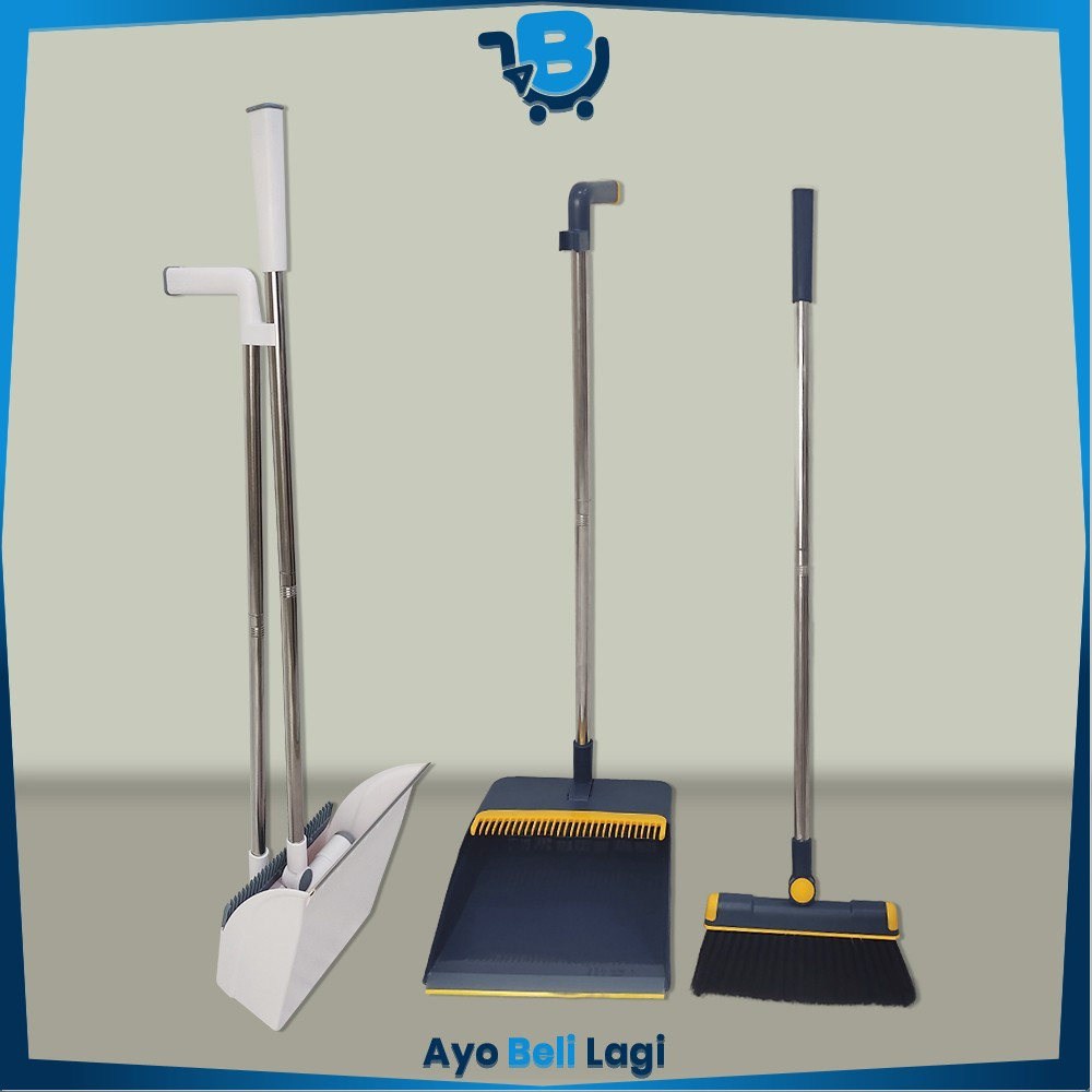 Jual Alat Pembersih Lantai Set Sapu Pengki Pembersih dengan Sapu Sisir ...
