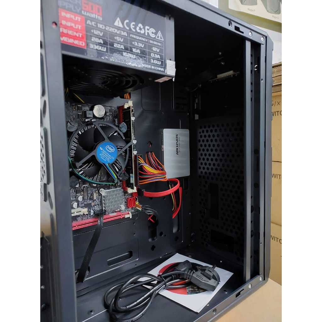 Jual Paket PC Komputer Rakitan Core i3 3220 Lengkap RAM 4GB / SSD 128GB ...