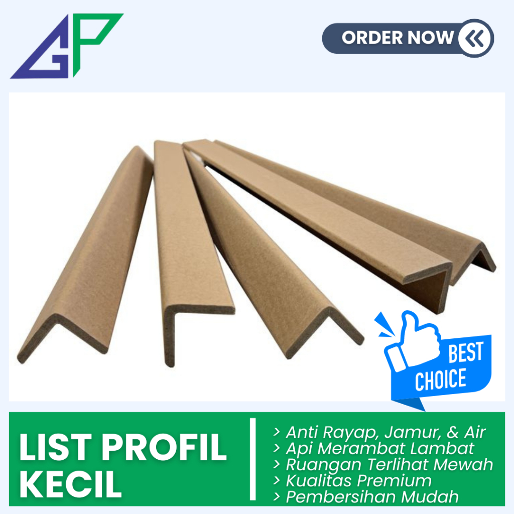 Jual Lis Plafon | List Profil Kecil PVC Ukuran Kecil Murah dan Bagus ...