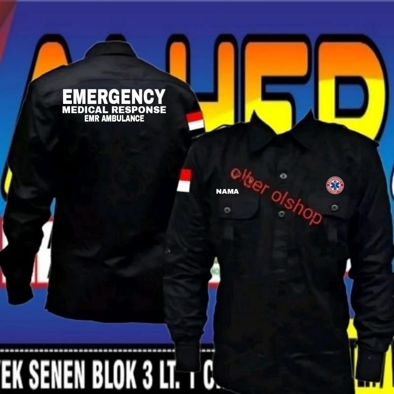 Jual kemeja emergency baju emergency seragam emergency Pdh emergency ...