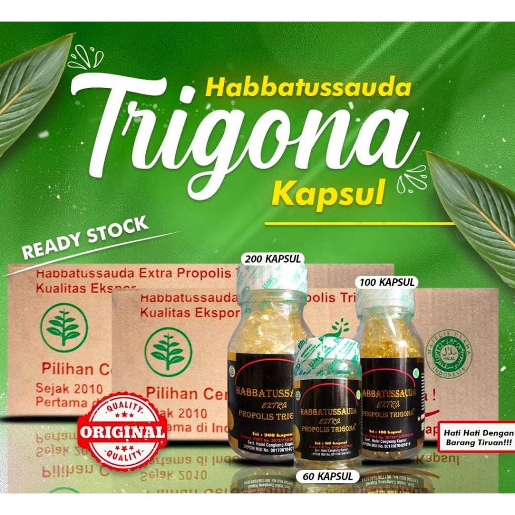 Jual Habbatussauda Extra Propolis Trigona UMS 60 Kapsul | Shopee Indonesia