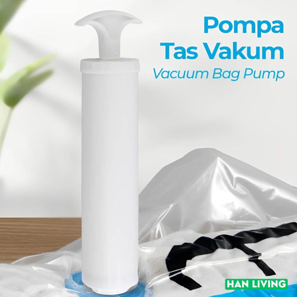 Jual HANLIVING Pompa Manual Vacum Bag/Hand Pump - White | Shopee Indonesia
