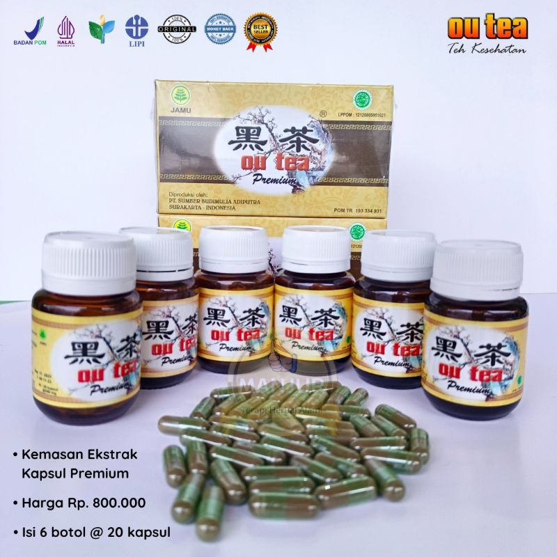 Jual Ou Tea - Teh Hitam - Teh Kesehatan - Kemasan Kapsul PREMIUM ...