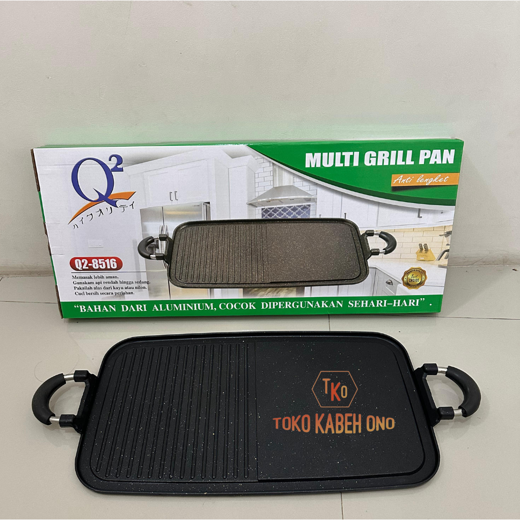 Jual Multi Grill Pan Ukuran 60 Cm Anti Lengket Panggangan Panjang ...