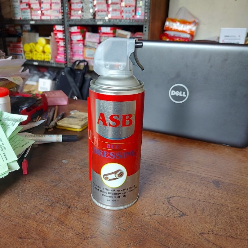 Jual Belt Dressing untuk Fan belt dan ribt belt Merk ASB isi 300 ml ...