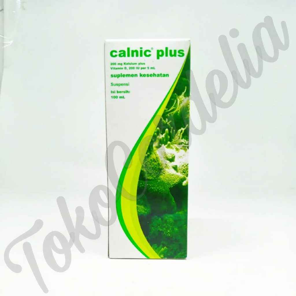 Jual Calnic Plus Sirup 100ml Vitamin D & Calcium | Shopee Indonesia