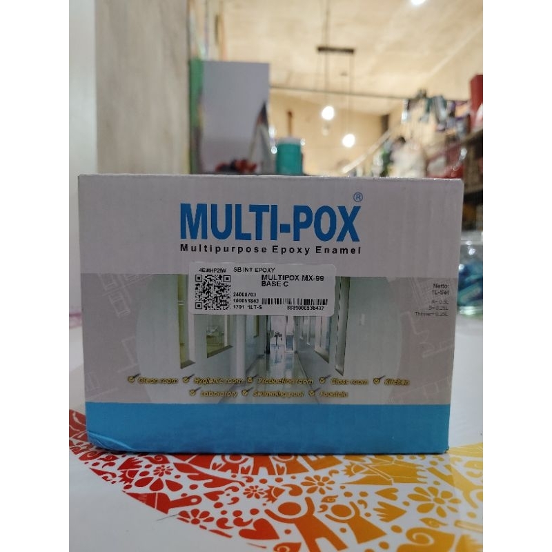 Jual Cat Epoxy Lantai Multipox MX-99 1LS Tinting | Shopee Indonesia