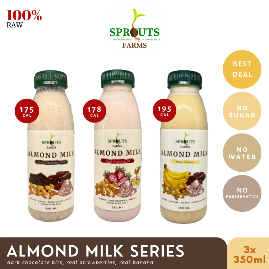 Jual Sprouts Farms ALMOND MILK SERIES (Almond Milk Bundle) | Shopee ...