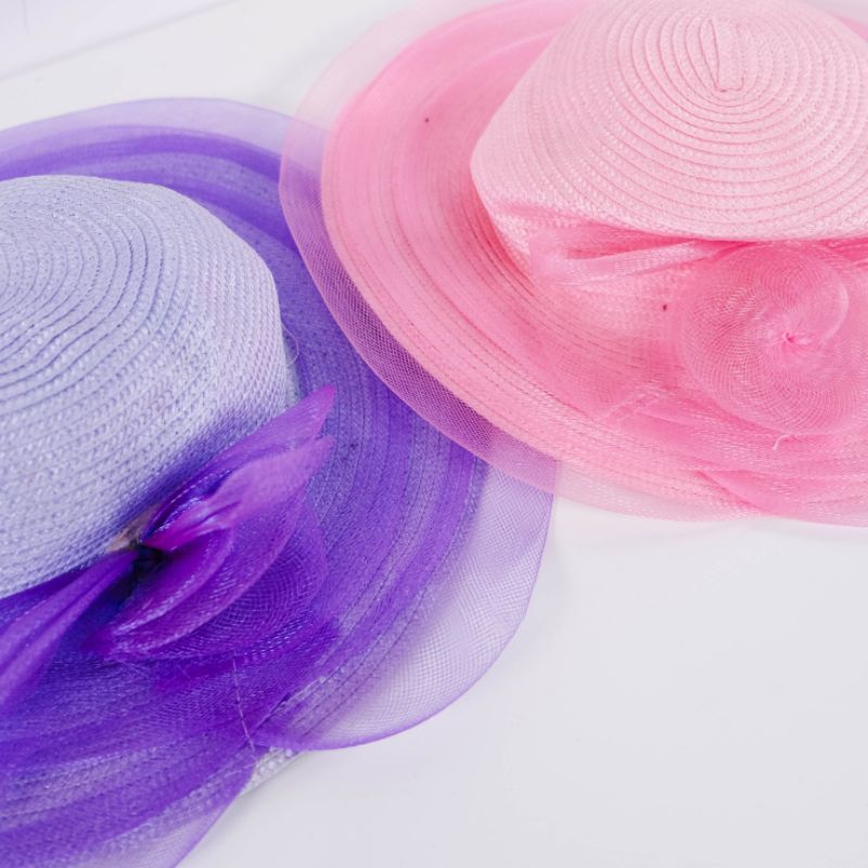 Jual Topi Jerami Bunga yang Cantik dan Menawan Lombok dan Bali UMKM ...