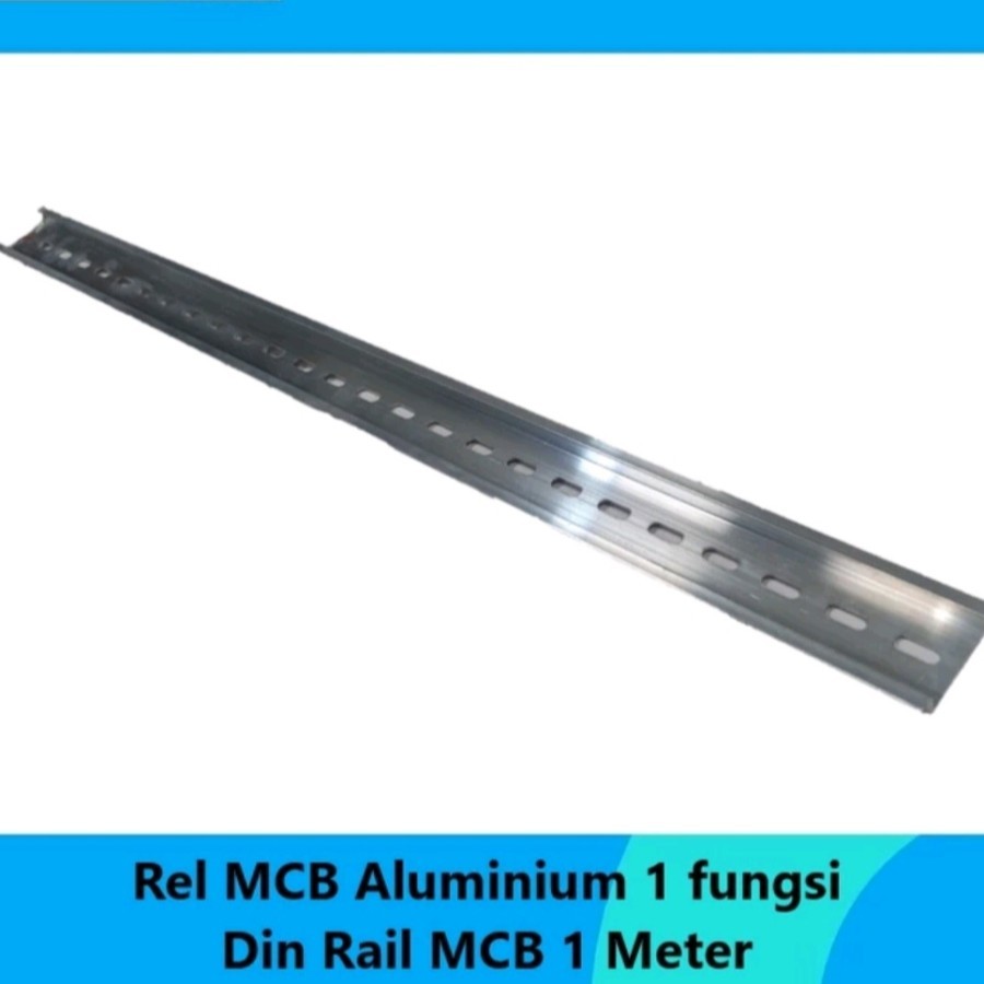 Jual Rel MCB Aluminium 1 Fungsi 1 M din Rail Aluminium 1 Meter | Shopee ...