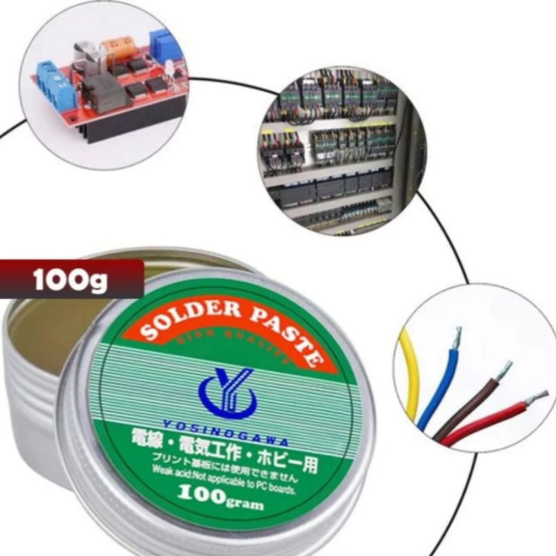 Jual PASTA SOLDER TIMAH SOLDERING PASTE 100 GRAM | Shopee Indonesia