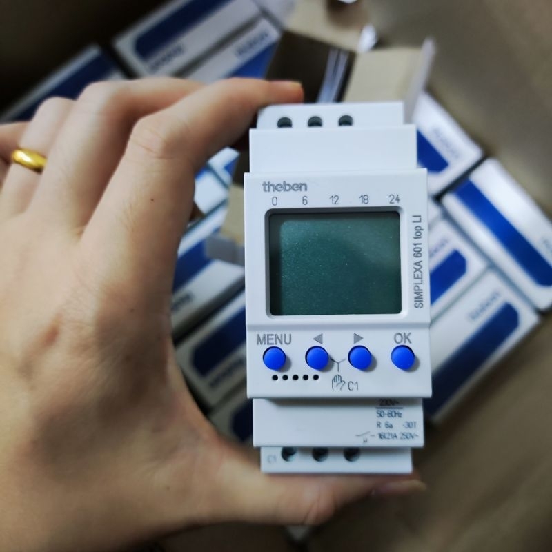 Jual Timer Simplexa 601 Timer Switch Digital Theben original | Shopee ...