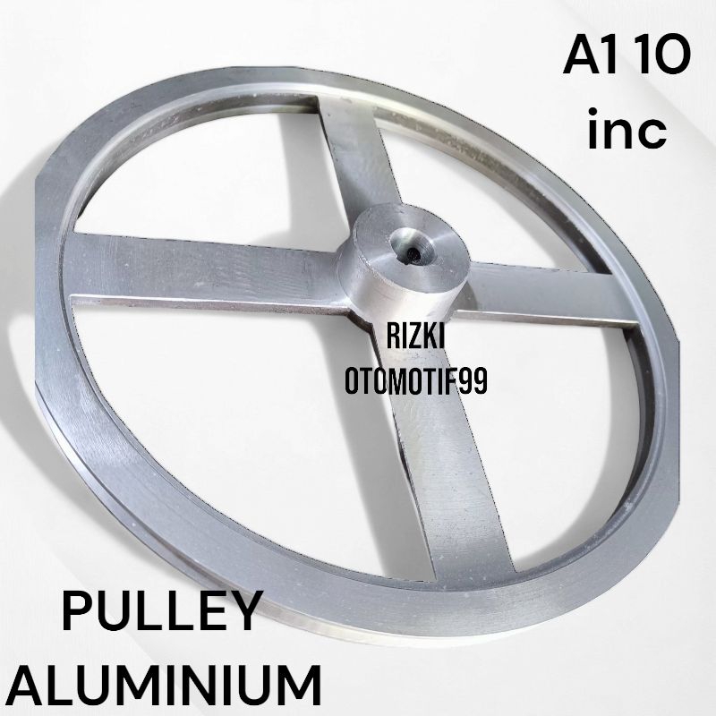 Jual PULLEY PULEY ALUMINIUM A1 10 inc ,Puli A1 10 inc | Shopee Indonesia