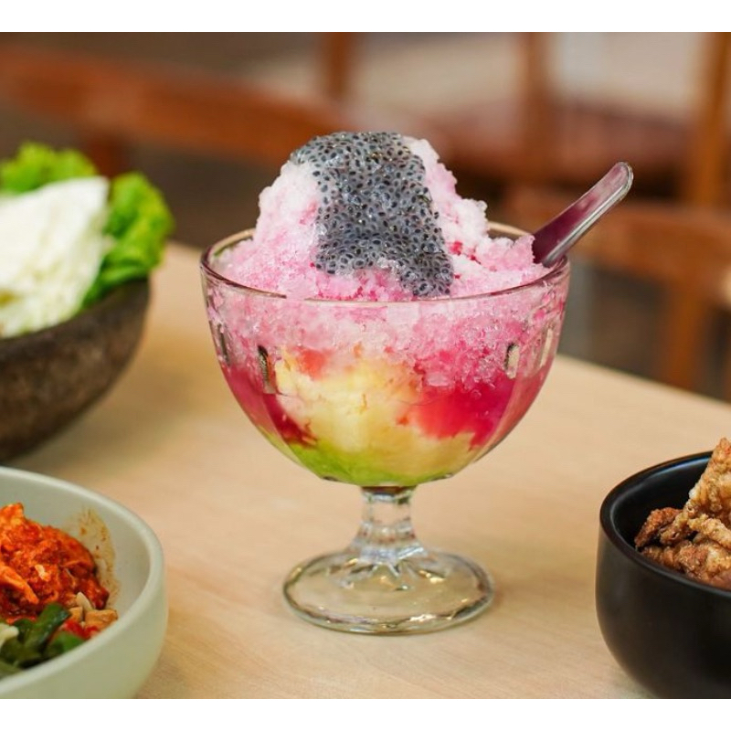 Jual 6 Gelas es campur | Gelas Es Teler | Gelas Es Cream | Shopee Indonesia