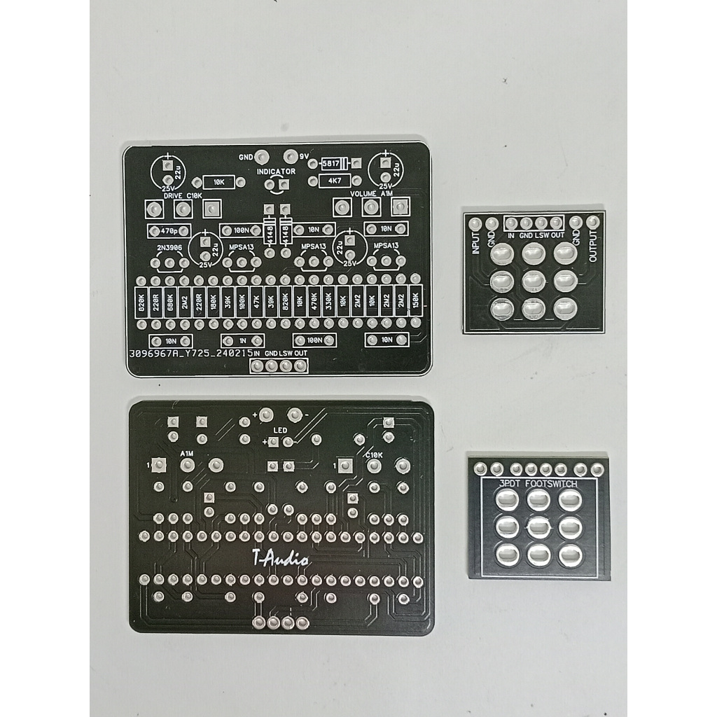 Jual T-Audio PCBFX-274 Based on Roger Mayer Octavia Octave Fuzz Guitar ...