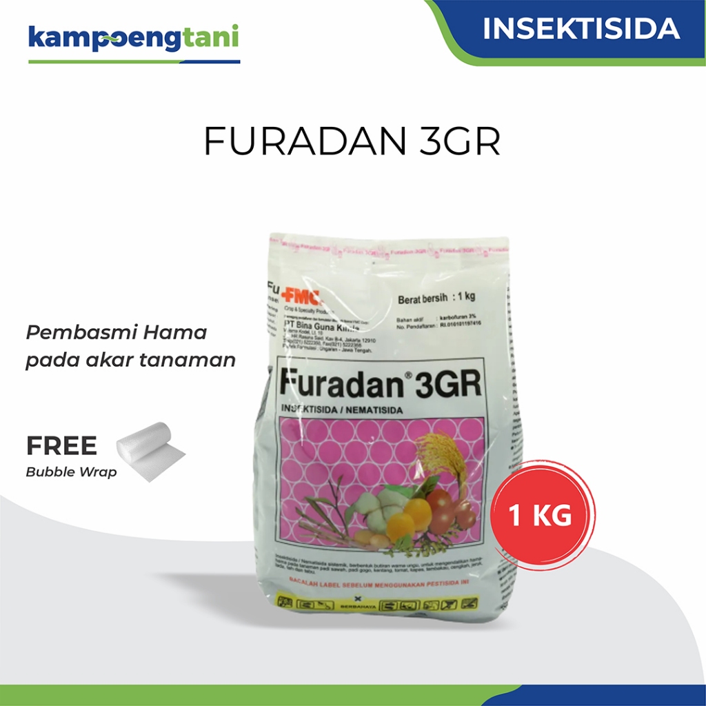 Jual Kampoeng Tani - Furadan 3GR 1 kg Insektisida Nematisida Pengendali ...