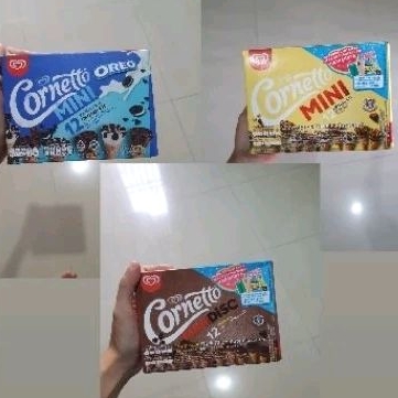 Jual Cornetto mini walls ice cream es krim OREO / COKLAT VANILA ...