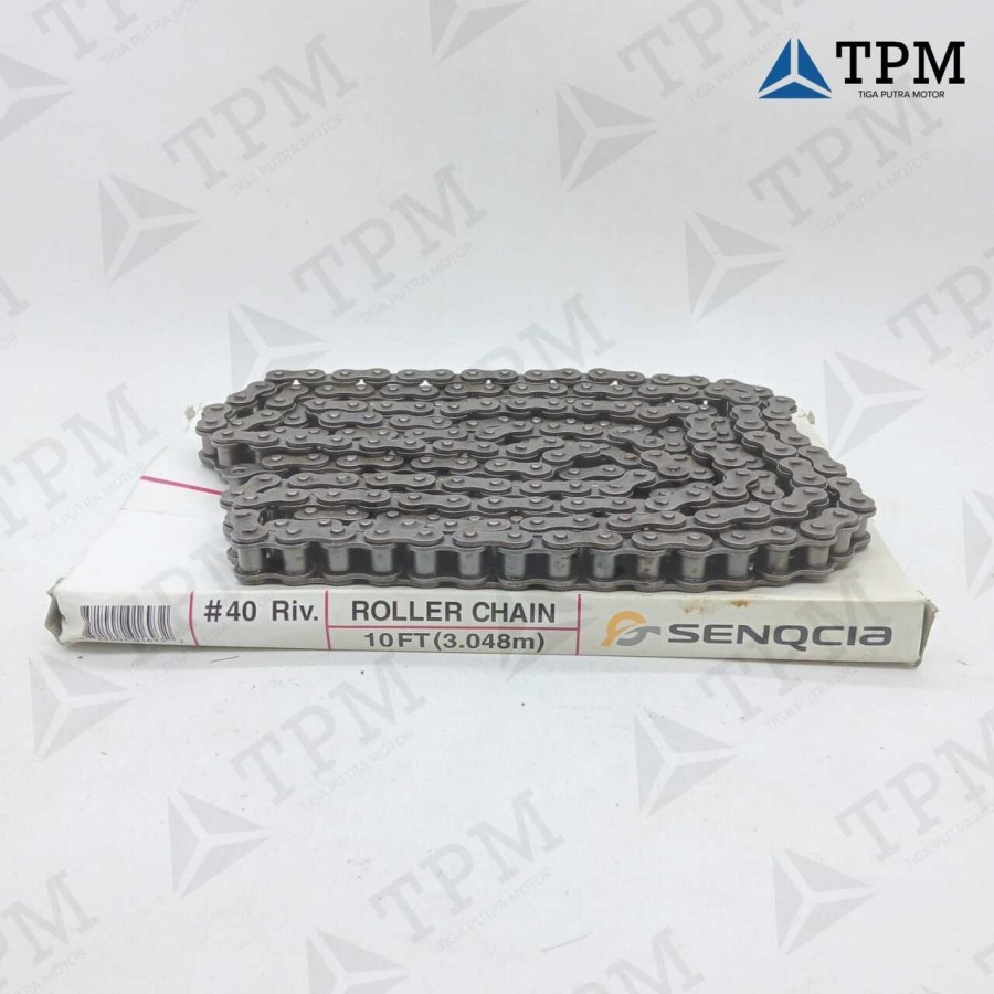 Jual ROLLER CHAIN RANTAI RS 40-1 SENQCIA JAPAN | Shopee Indonesia