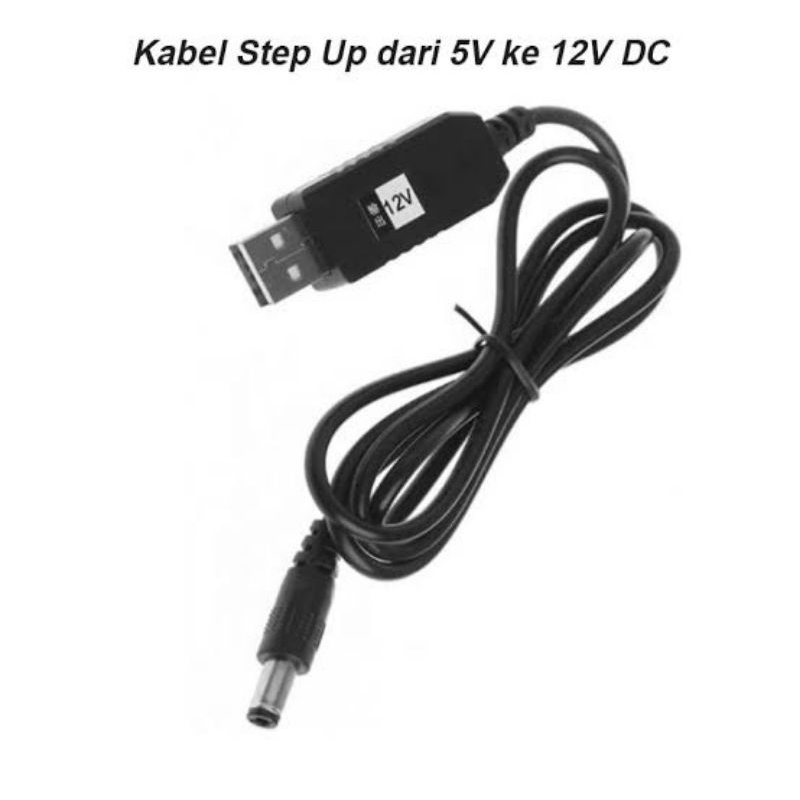 Jual Kabel Step Up USB DC 5V to 12V Kabel Power USB Modem Orbit ...