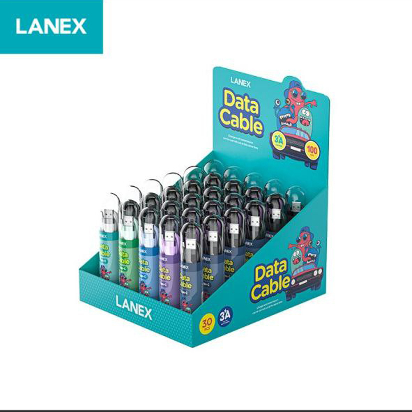 Jual KABEL DATA TYPE C LANEX LS25C FAST CHARGING VIRAL DAN MURAH ...