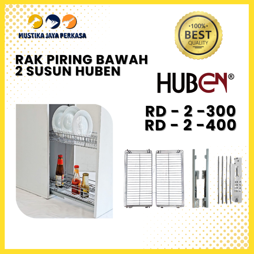 Jual Huben Rak Piring Bawah Kitchen Set RD 30 40 cm Kerangka Piring ...
