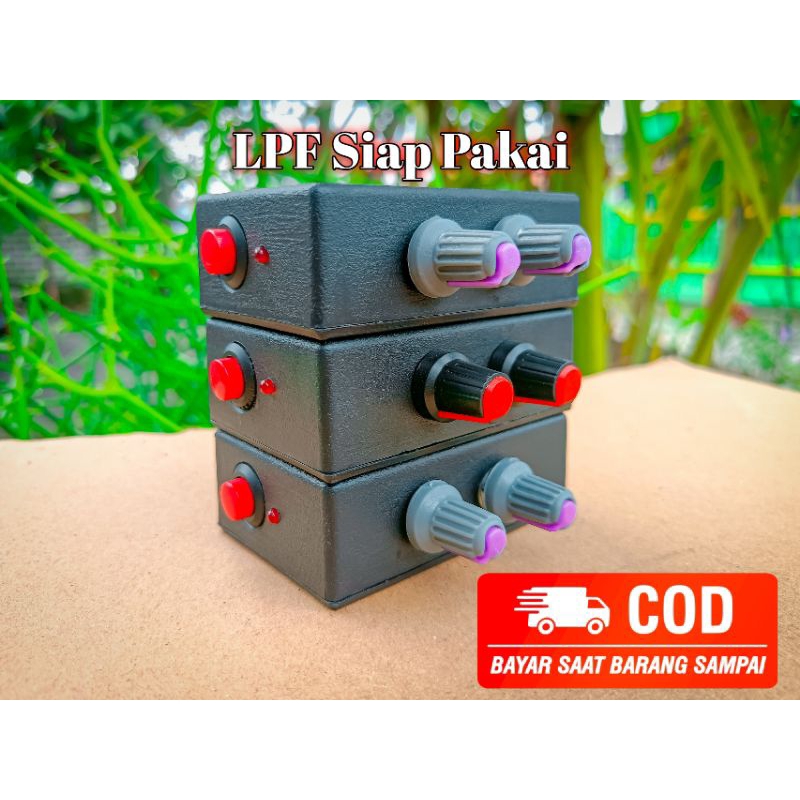 Jual Filter Subwoofer Plus Freq / LPF Siap Pakai Lengkap Dengan Adaptor ...