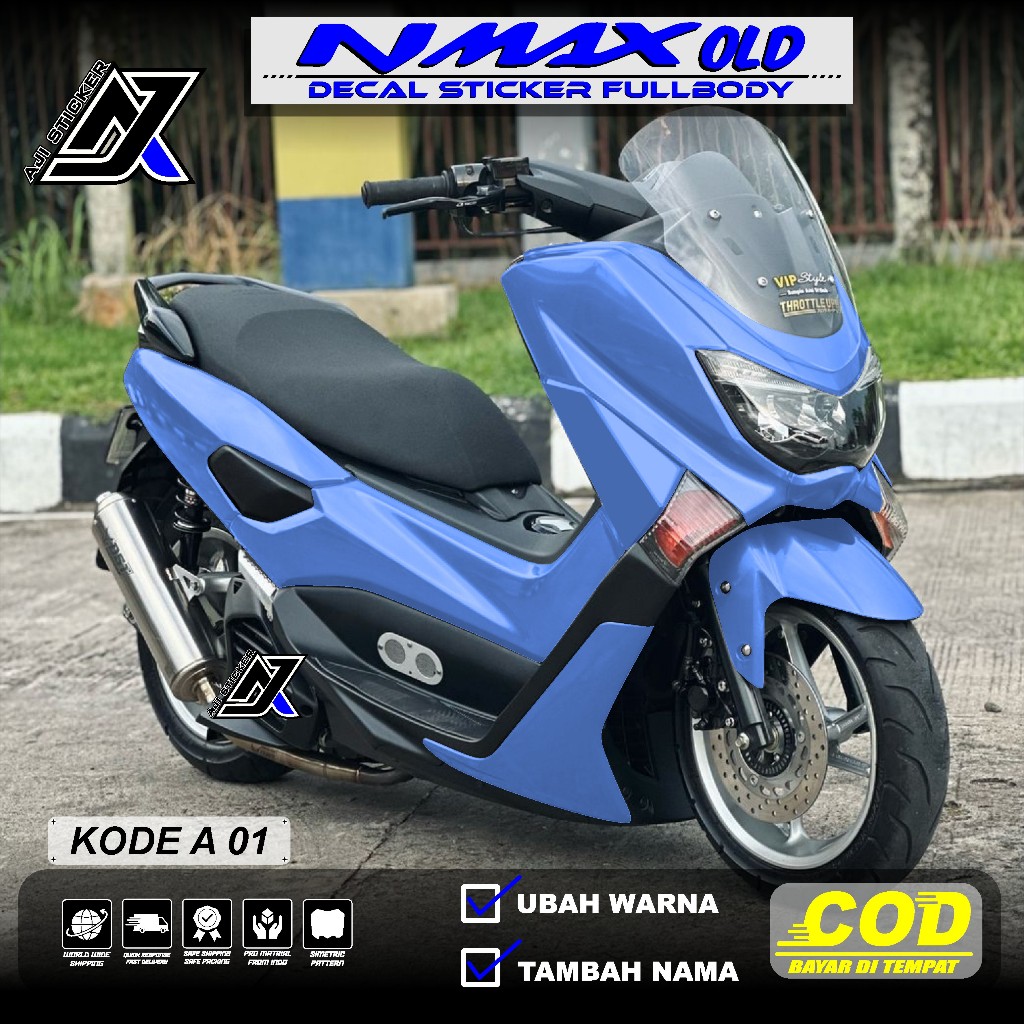 Jual Decal Nmax Old Full Body Polos - Sticker Nmax Old Full Body Polos ...