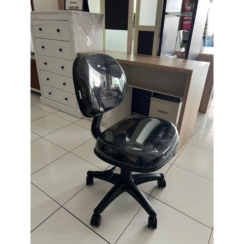 Jual kursi belajar/kursi belajar putar/kursi belajar hitam/kursi ...