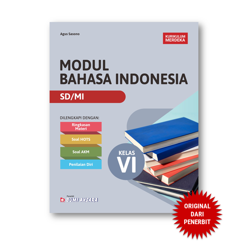 Jual Modul Bahasa Indonesia Kelas VI SD MI Kurikulum Merdeka - Bumi Aksara | Shopee Indonesia