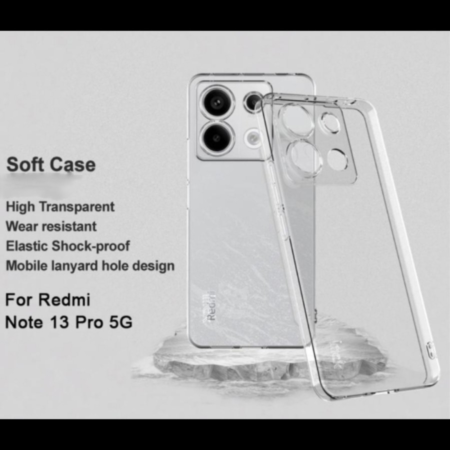 Jual Case Casing Softcase Redmi Note 13 Pro 5G Transparan Clear Tpu ...
