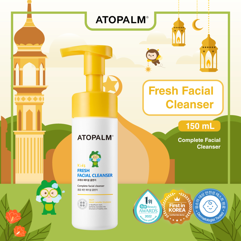 Jual ATOPALM Fresh Facial Cleanser Kids 150ml - Sabun Cuci Muka Anak ...