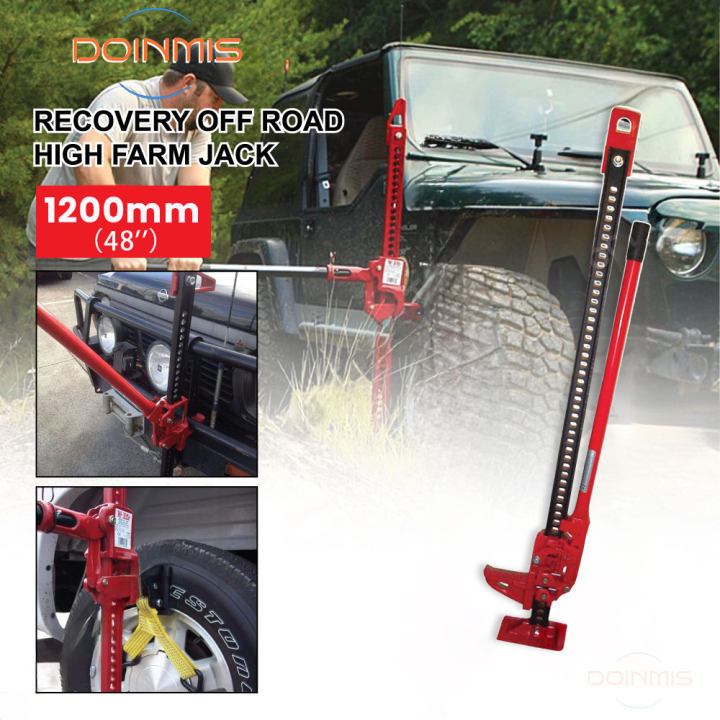 Jual High Farm Jack 48" (3 Ton) High Hi Lift Jack 4X4 Recovery Off Road Jack 155-1210mm 4X4 4WD ...