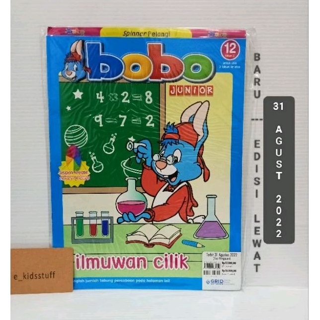 Jual majalah aktifitas anak bobo jr edisi tahun 2022 | Shopee Indonesia