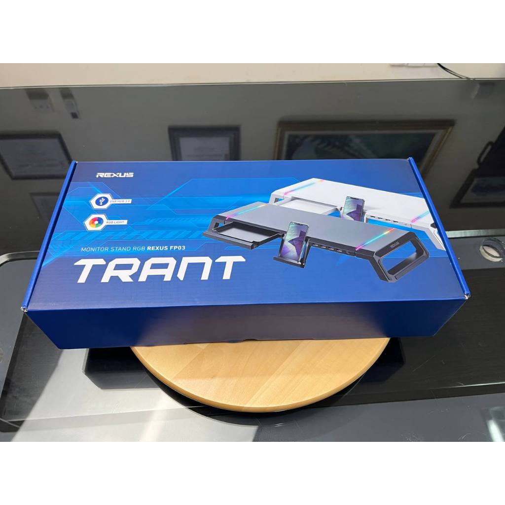 Jual Gift Intel | Monitor Stand Rexus Trant FP03 | Hitam | Shopee Indonesia