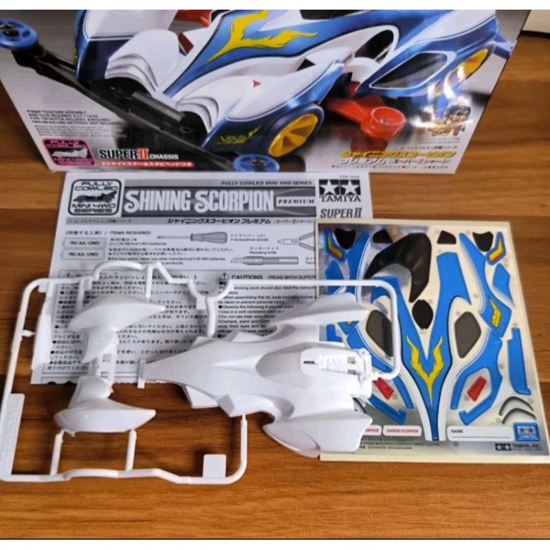 Jual TAMIYA 19436 BODY SET SHINING SCORPION ORIGINAL LOSSEKIT | Shopee ...