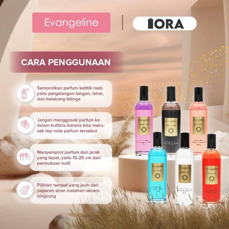 Jual EVANGELINE Musk 100ml Eau De Parfum - Black Musk / White Musk ...