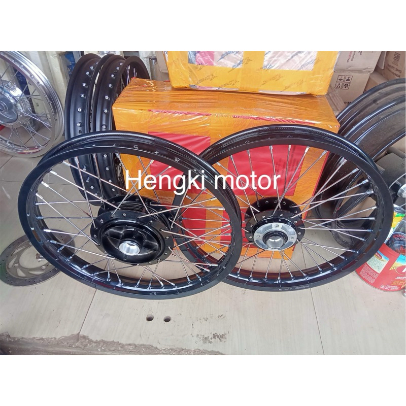 Jual velg rx King ring v Rossi ring 18 hitam glossy | Shopee Indonesia