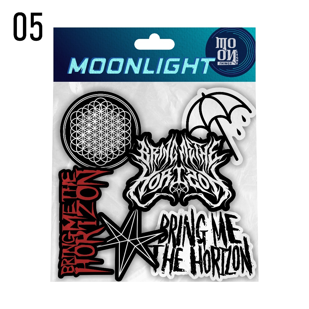 Jual STIKER PACK BAND BMTH BRING ME THE HORIZONS - MOONLight 05 ...