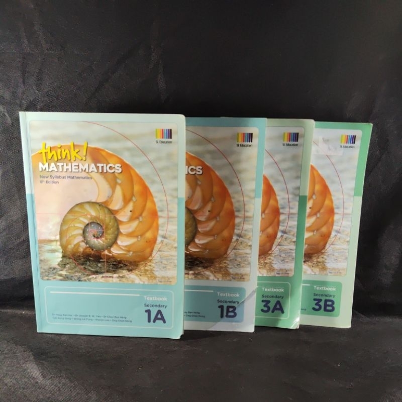 Jual Buku Think Mathematics, Textbook Secondary 1A, 1B, 3A, 3B, New ...